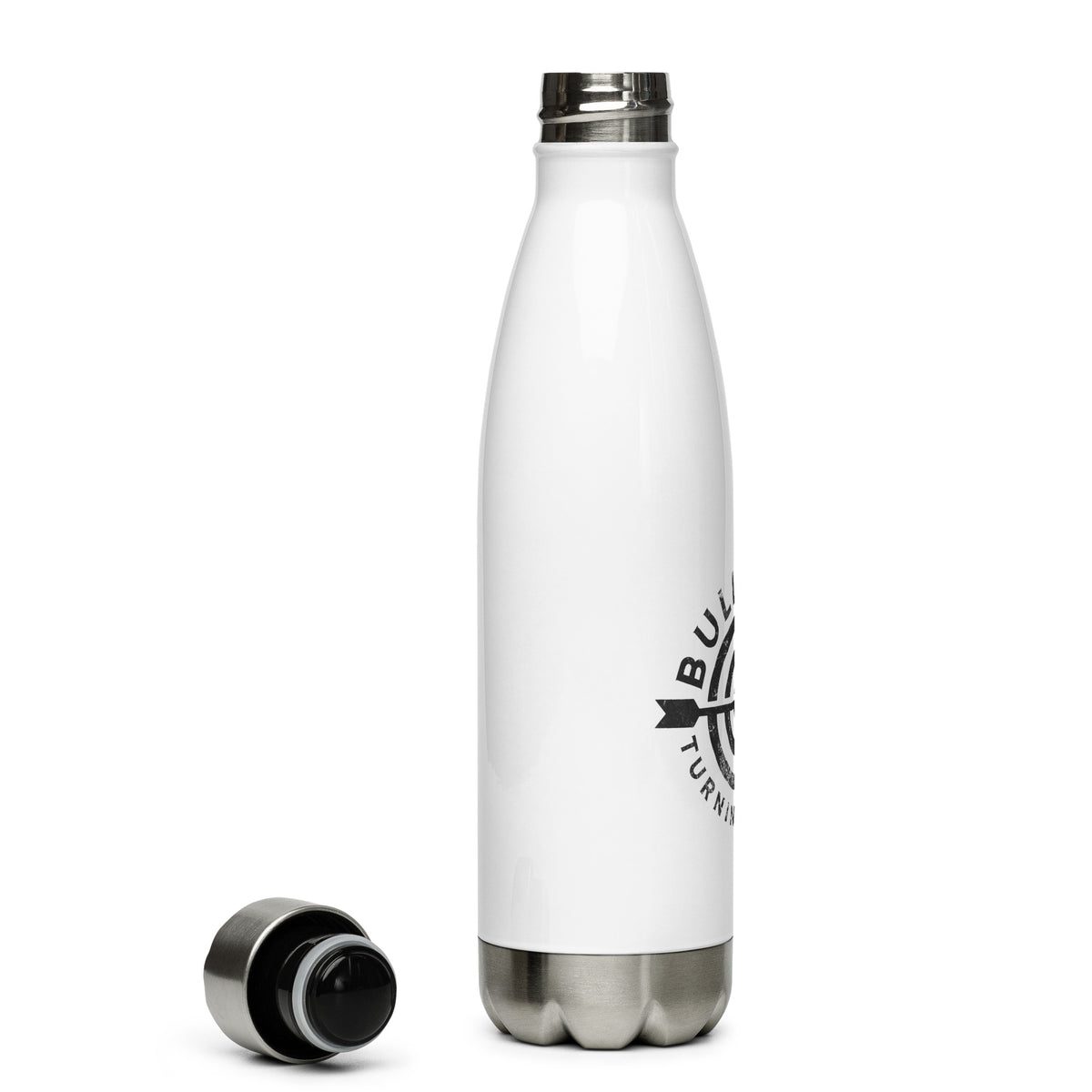 Vintage Logo Stainless Steel Water Bottle – Bullseye Turning Supply