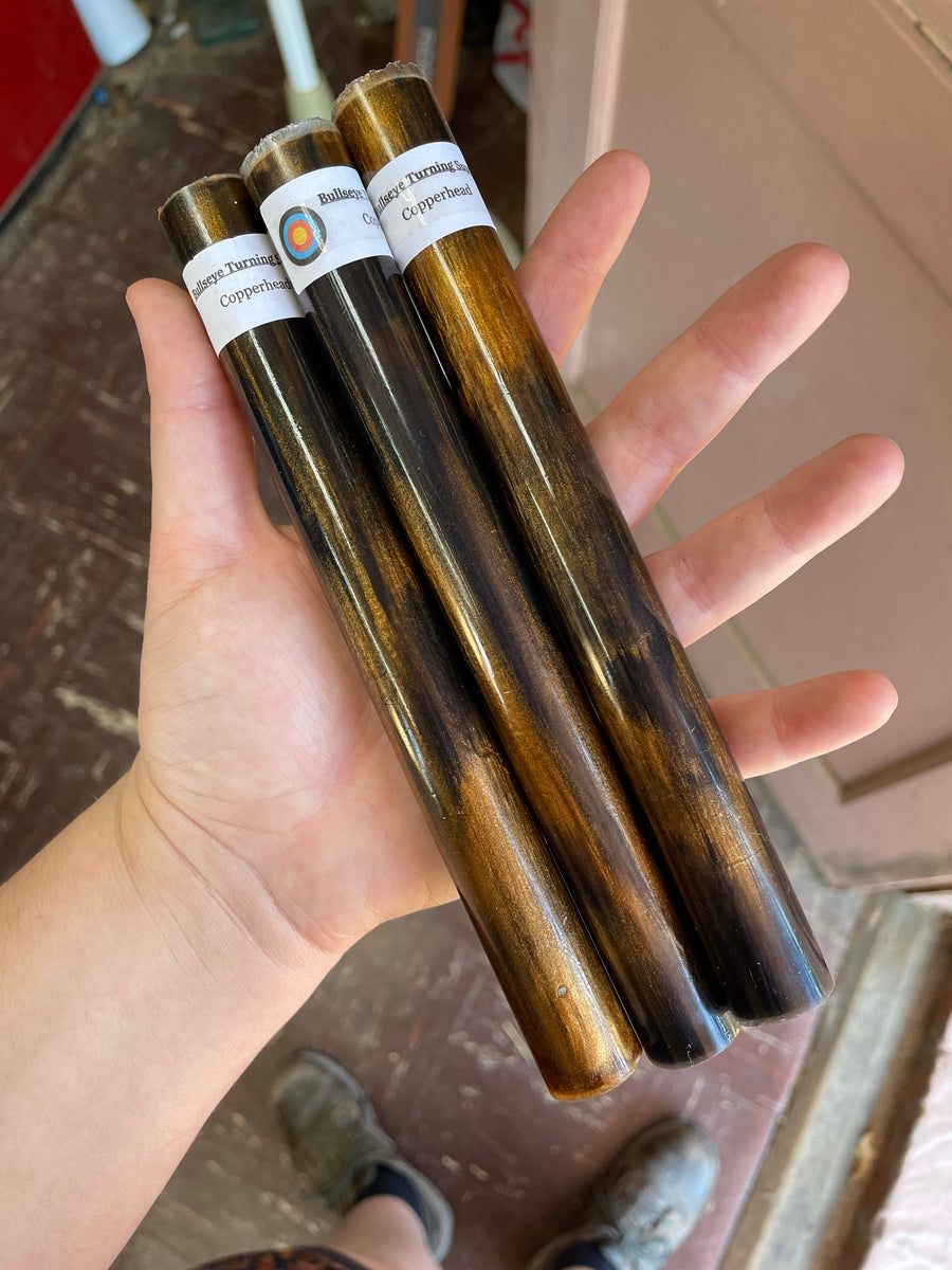 "Copperhead" Round Pen Blanks – Bullseye Turning Supply